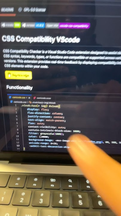 Css compatibility vscode extension - YouTube