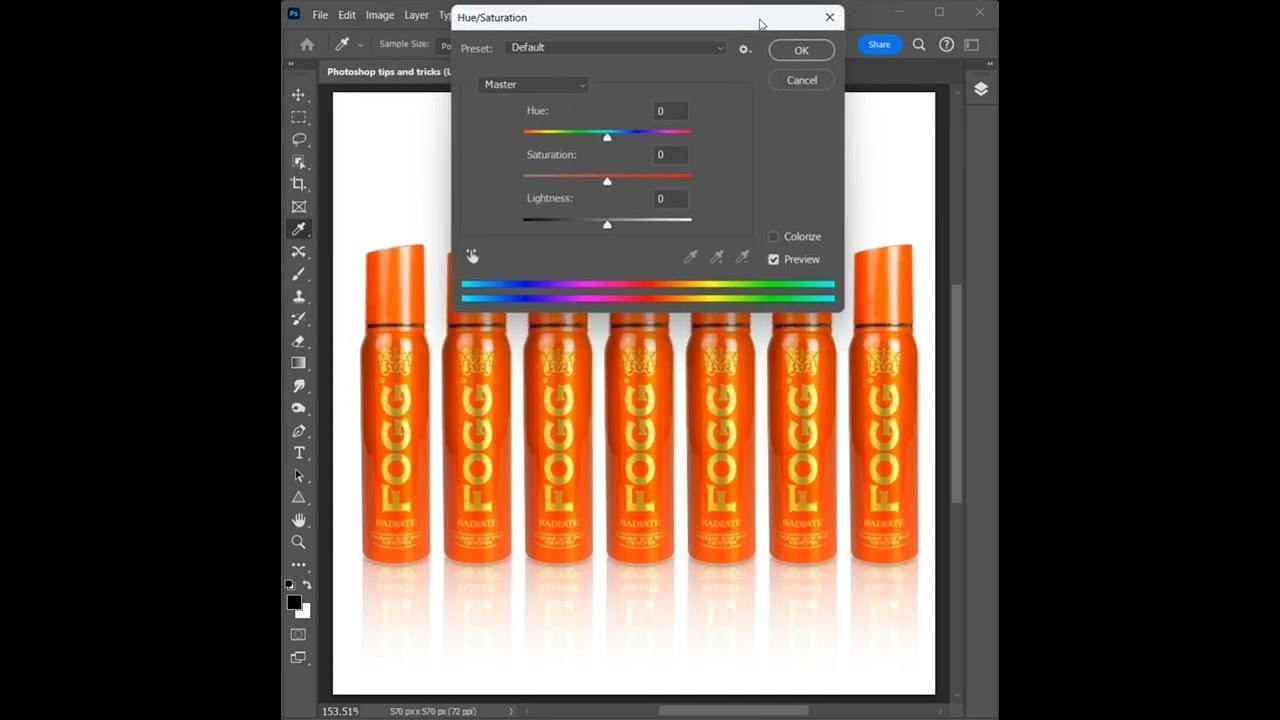 How to create Shadow and duplicate and change colour in Photoshop - YouTube