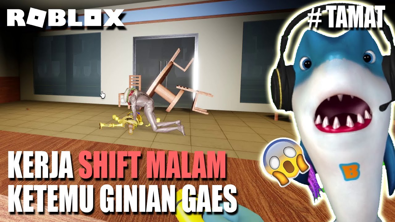 KERJA DI DRIVE THRU BURGER TENGAH MALAM DITEMANI MONSTER – ROBLOX - YouTube