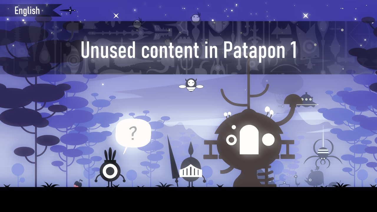 Patapon 1 |Curiosities| : Unused content - YouTube