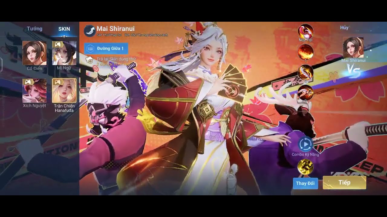 Skin Mai Shiranui SSS premium | Bản gốc Raz - YouTube