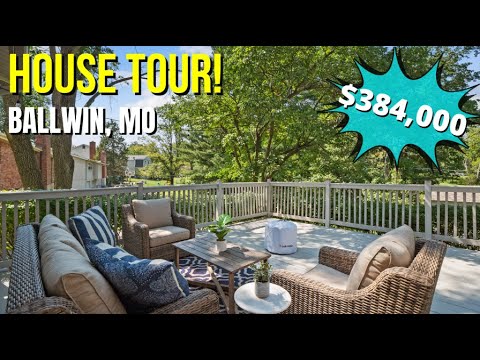 443 Wildwood Pkwy, Ballwin 63011- House Tour by Tim Antrobus - YouTube