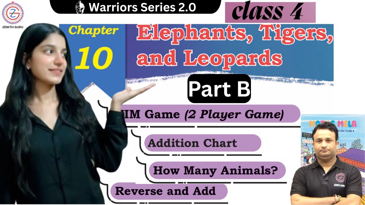 Page (152-156) Elephant, Tigers, and Leopards | NCERT class 4 Maths Ch ...