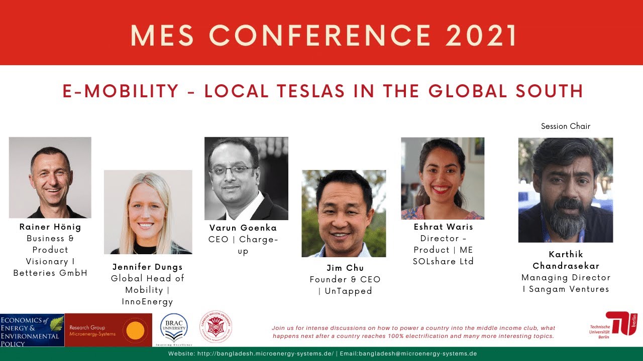 E-mobility - Local Teslas in the Global South | 2021 MES Conference ...