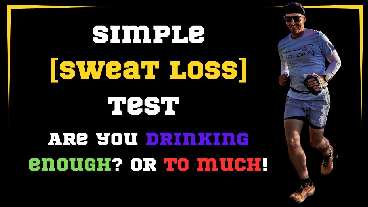 Simple [3 Step] Sweat Loss Test - are you hydrating properly - YouTube