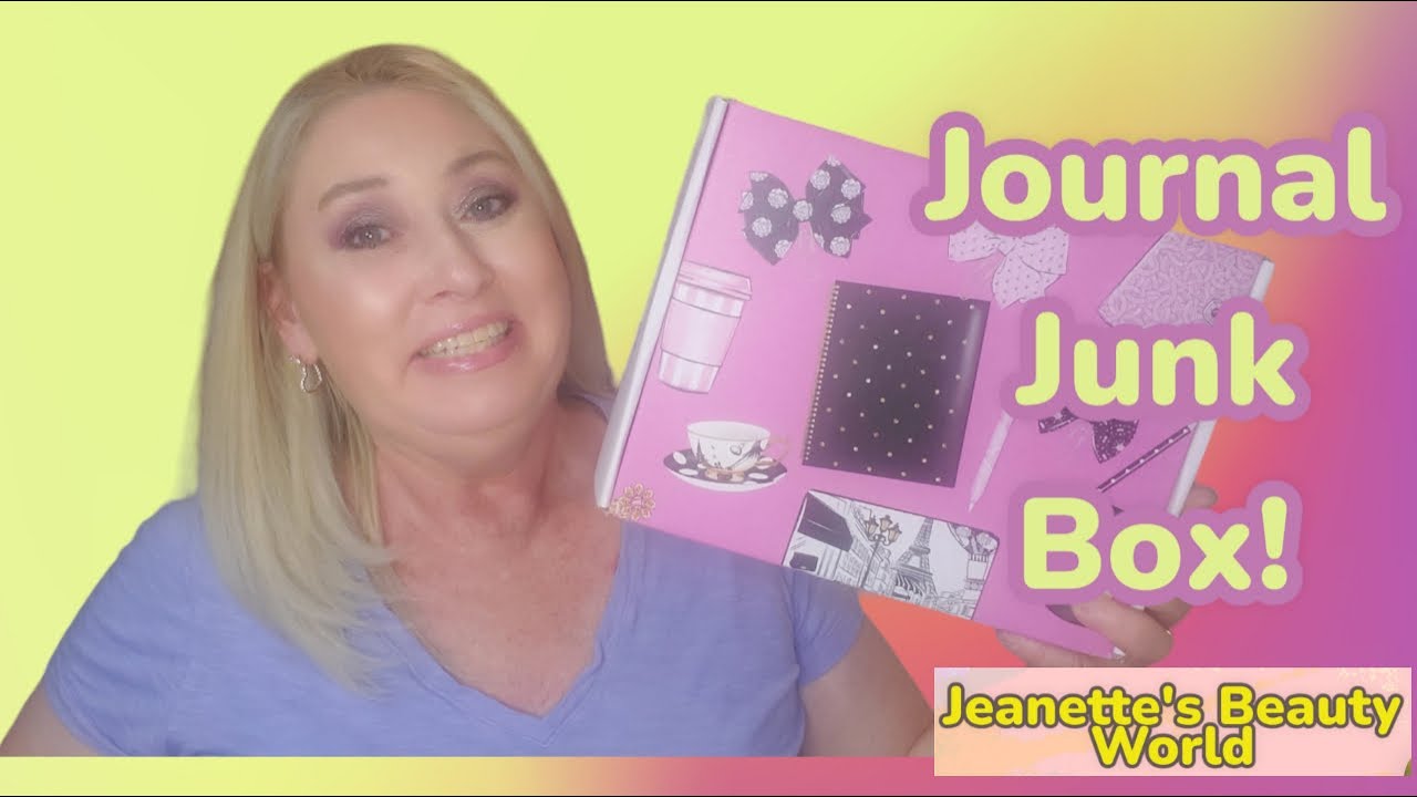 Journal Junk Box for April 2023! I'm so excited! @journaljunkbox - YouTube