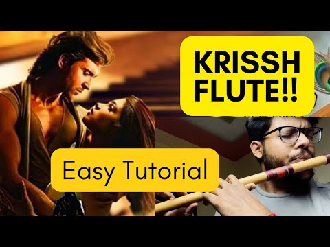 Krissh Flute Theme| Easy Flute Tutorial | Anurag - YouTube