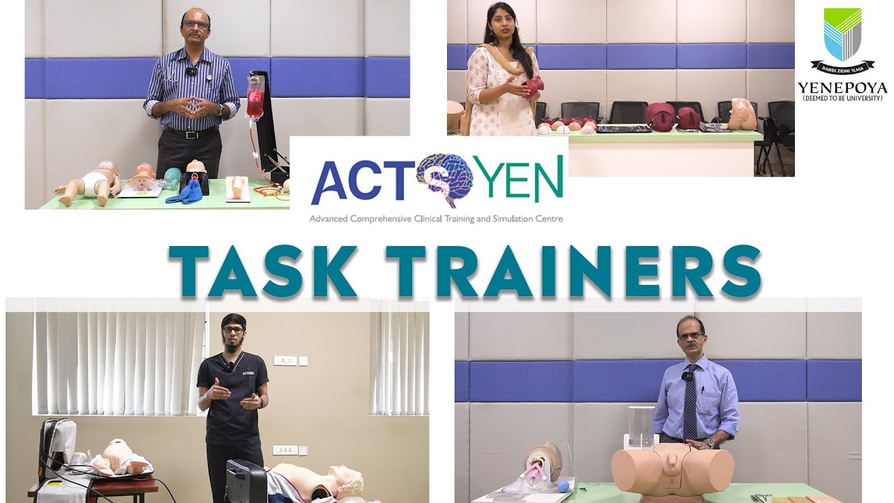 Task Trainers at ACTS-YEN | Simulation Centre | Yenepoya (Deemed to be ...