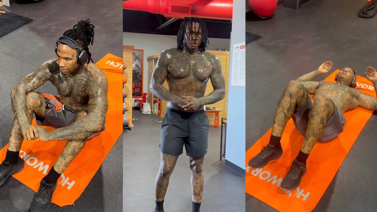 MONEYBAGG YO WORKOUT ROUTINE - YouTube