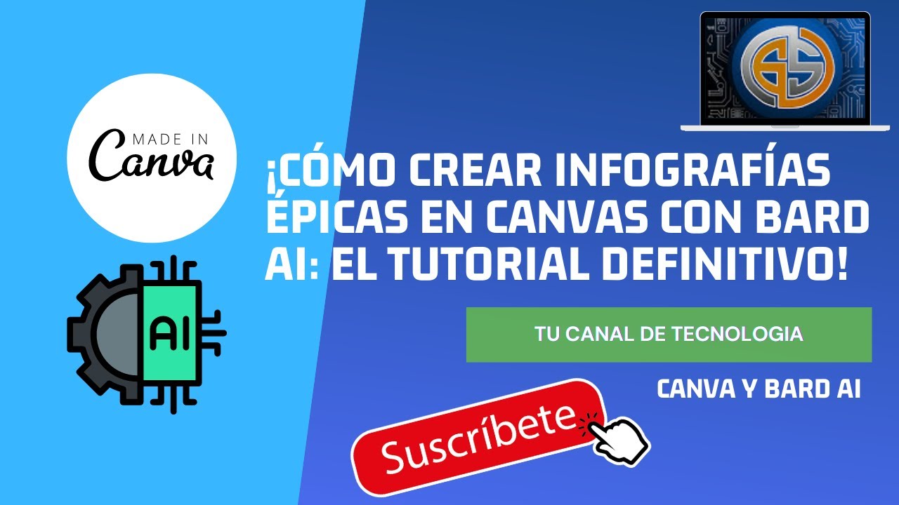 ¡CÓMO CREAR INFOGRAFÍAS ÉPICAS EN CANVAS CON BARD AI: EL TUTORIAL DEFINITIVO! EP. 2 - YouTube