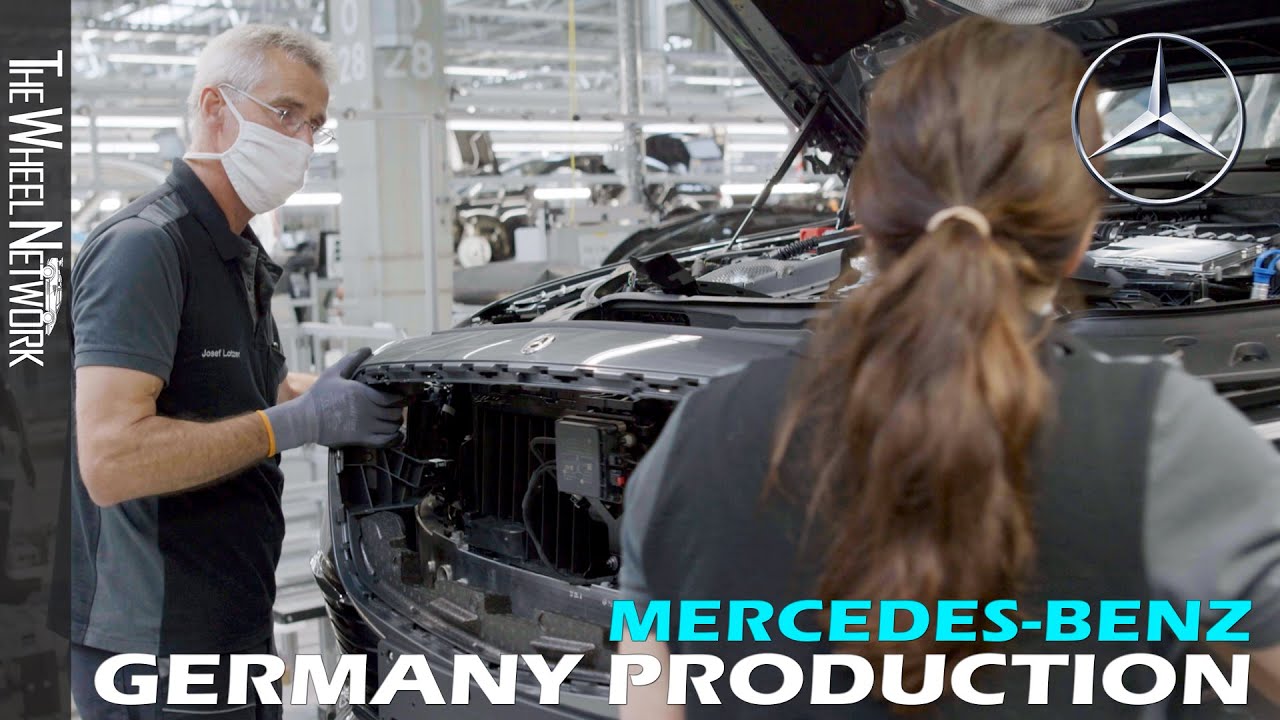 2021 Mercedes-Benz S-Class Production in Germany (Factory 56 Teaser ...
