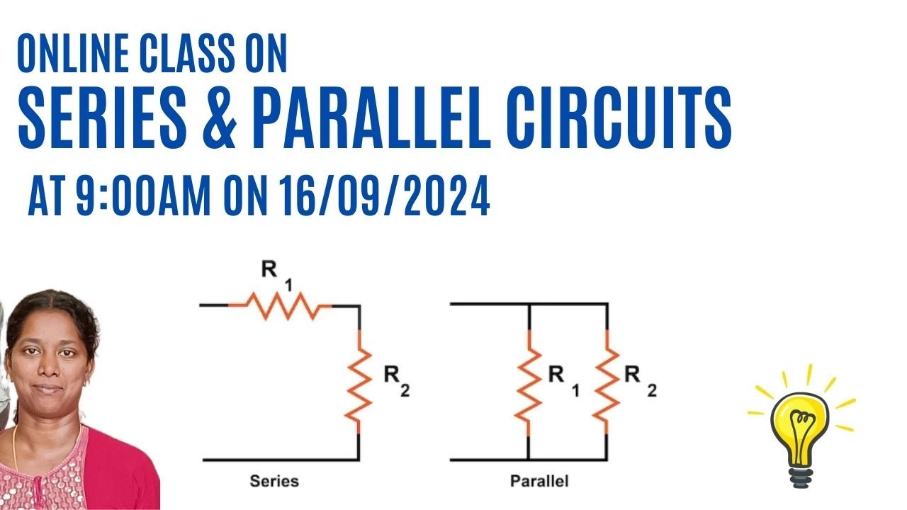 ONLINE CLASS ON SERIES AND PARALLEL CIRCUITS - YouTube