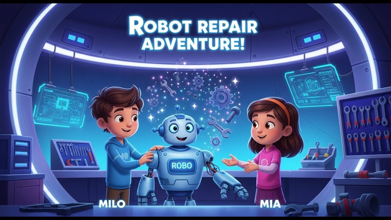 The Robot Repair: A Lesson in Honesty | Kids Moral Story | Animagic ...