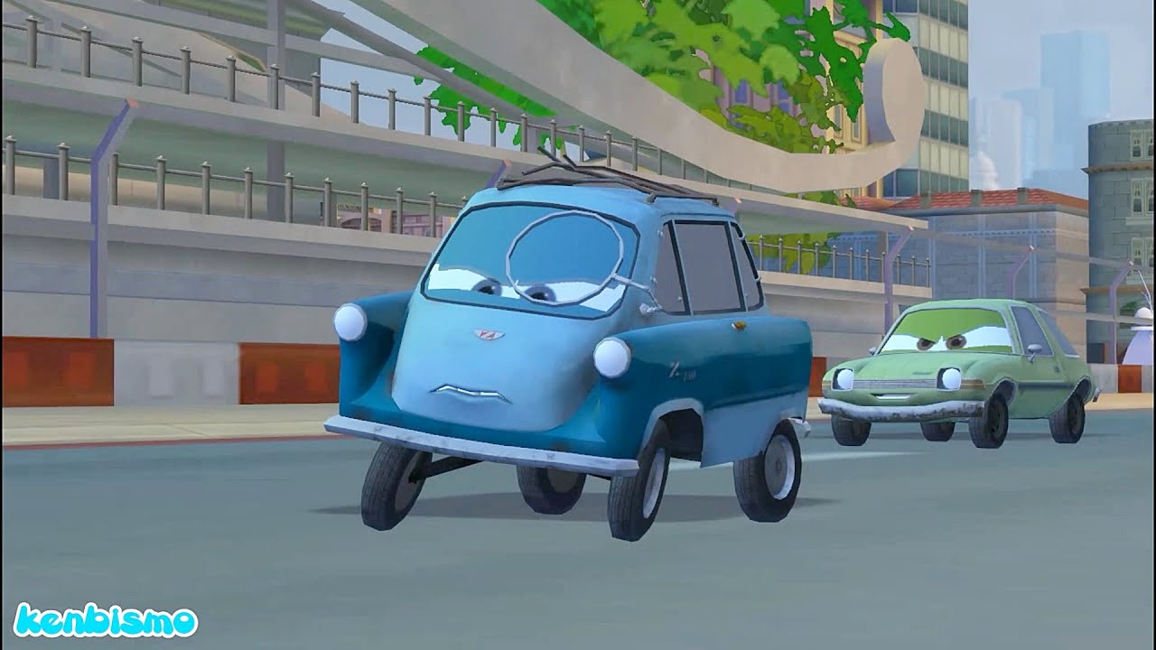 Professor Z race at Buckingham Sprint, Cars 2 The Video Game PC ...