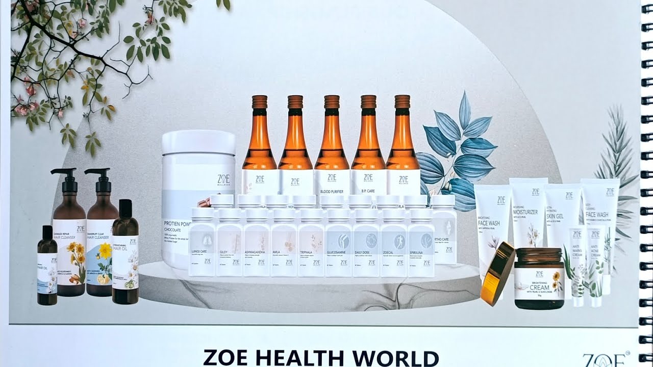 ZOE WELLNESS SKIN CARE PRODUCTS |BRIGHTENING CREAM |SKIN GEL - YouTube