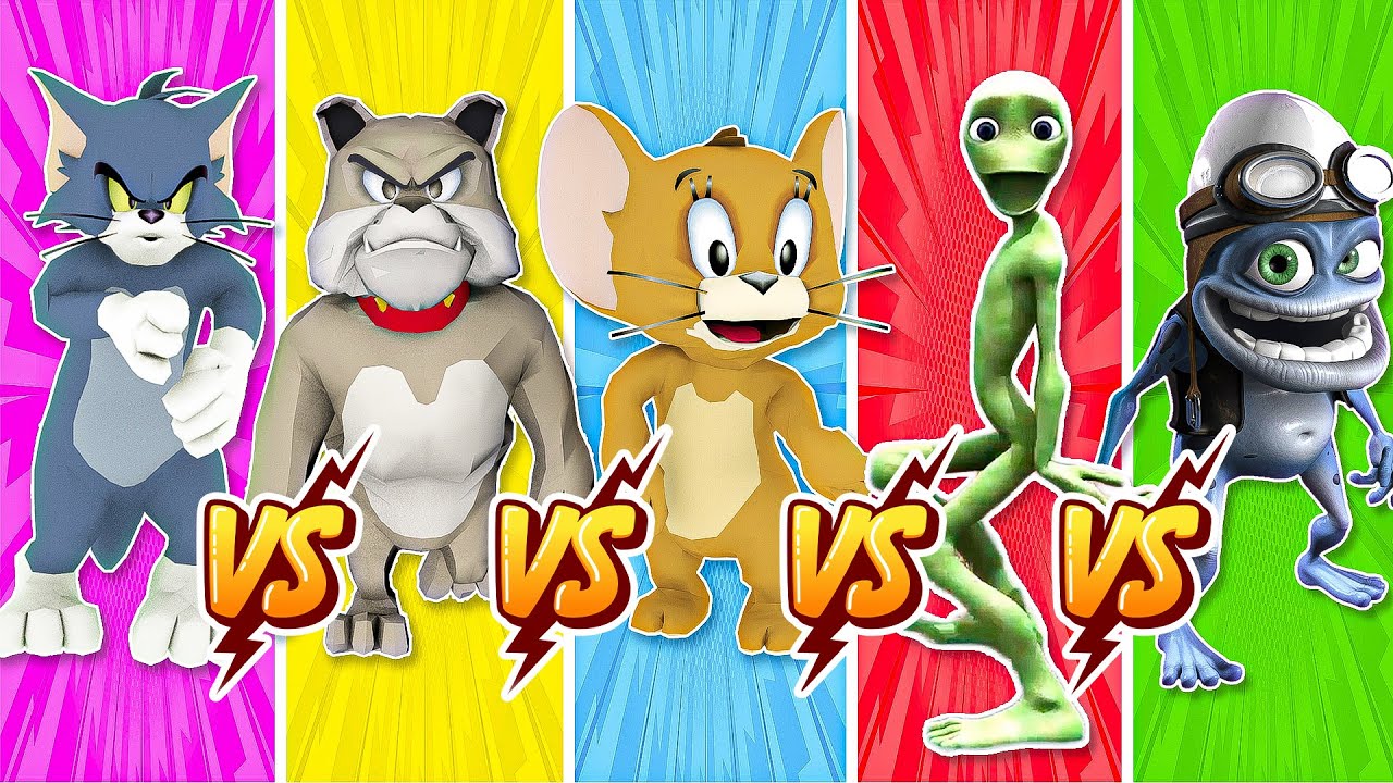 Alien dance dame tu cosita vs Tom and Jerry - YouTube