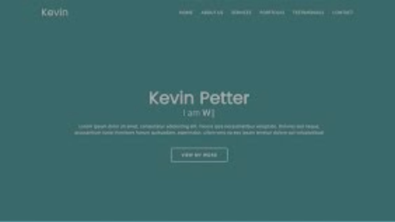 html and css website design tutorial for beginners, - YouTube