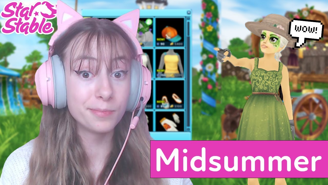 Midsummer Festival 2021, All Quests & New Tack Set 🌻 | Star Stable ...