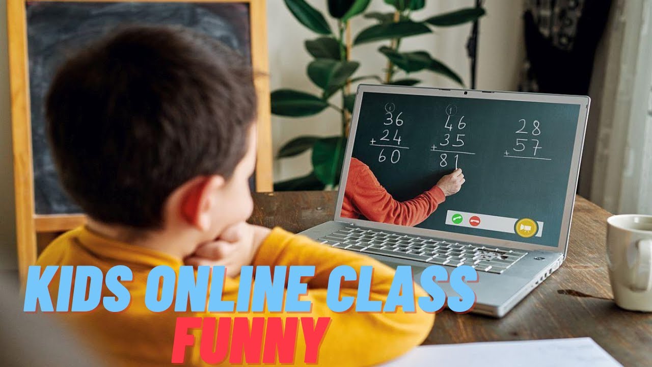Funny online kids class | Comedy Video |online Kindergarden class - YouTube