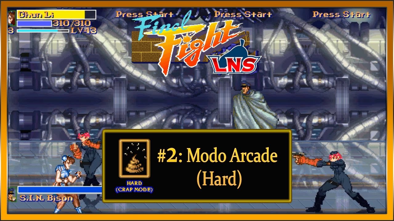 Final Fight LNS Ultimate – Guia #2: Modo Arcade (Hard) - YouTube