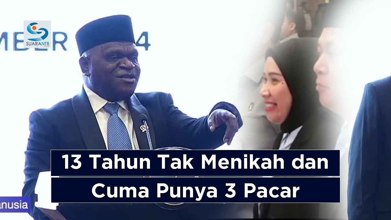 VIRAL! Pidato Menteri HAM Natalius Pigai yang Mengaku 13 Tahun Tak ...
