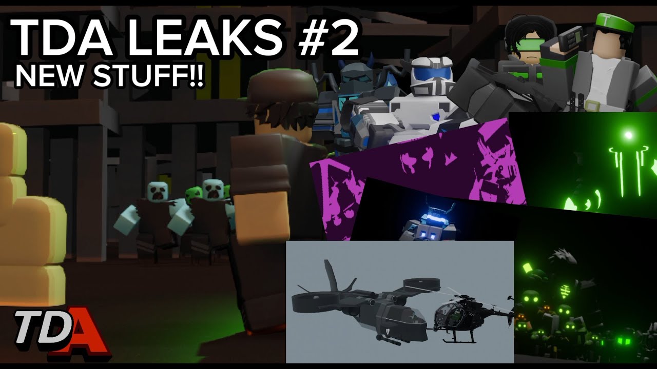 NEWS TDA LEAKS UPCOMING NEWS TDGAMES #2 [NEW TOWER,BOSS,AND ROLE ...