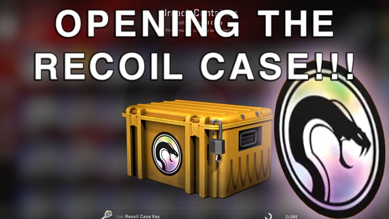 OPENING RECOIL CASE | THE NEW CSGO CASE!!! - YouTube