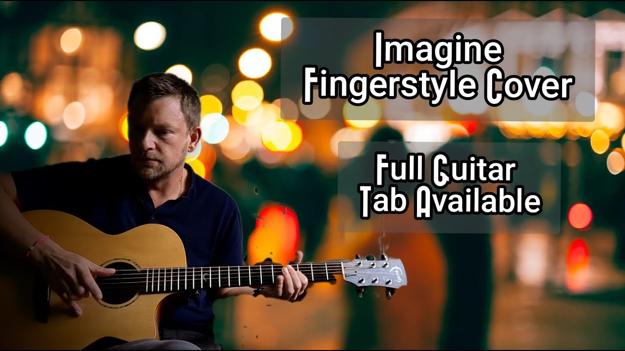 Imagine - Solo acoustic fingerstyle cover - Full PDF tablature ...