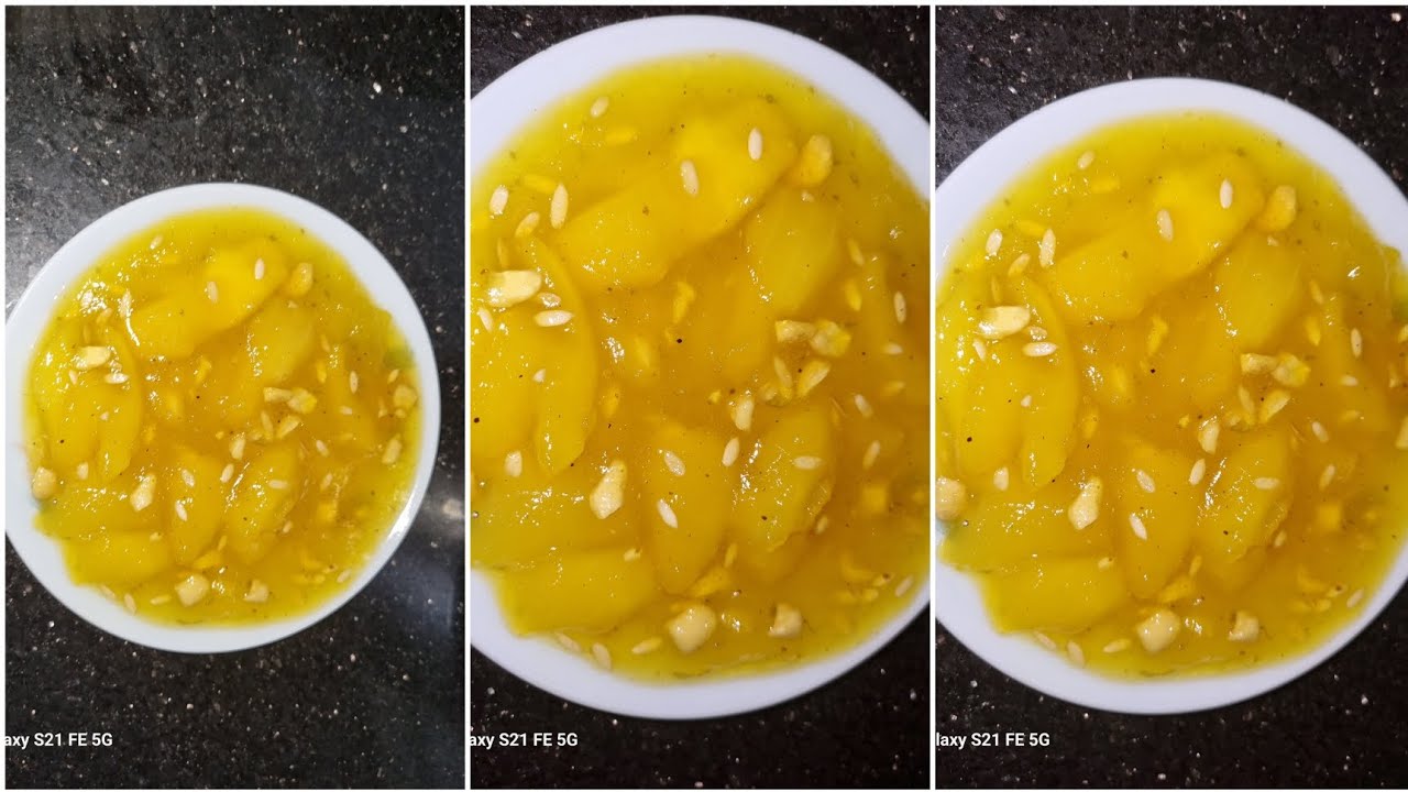 kache aam ka murabba | murabba recipe | raw mango murabba recipe ...