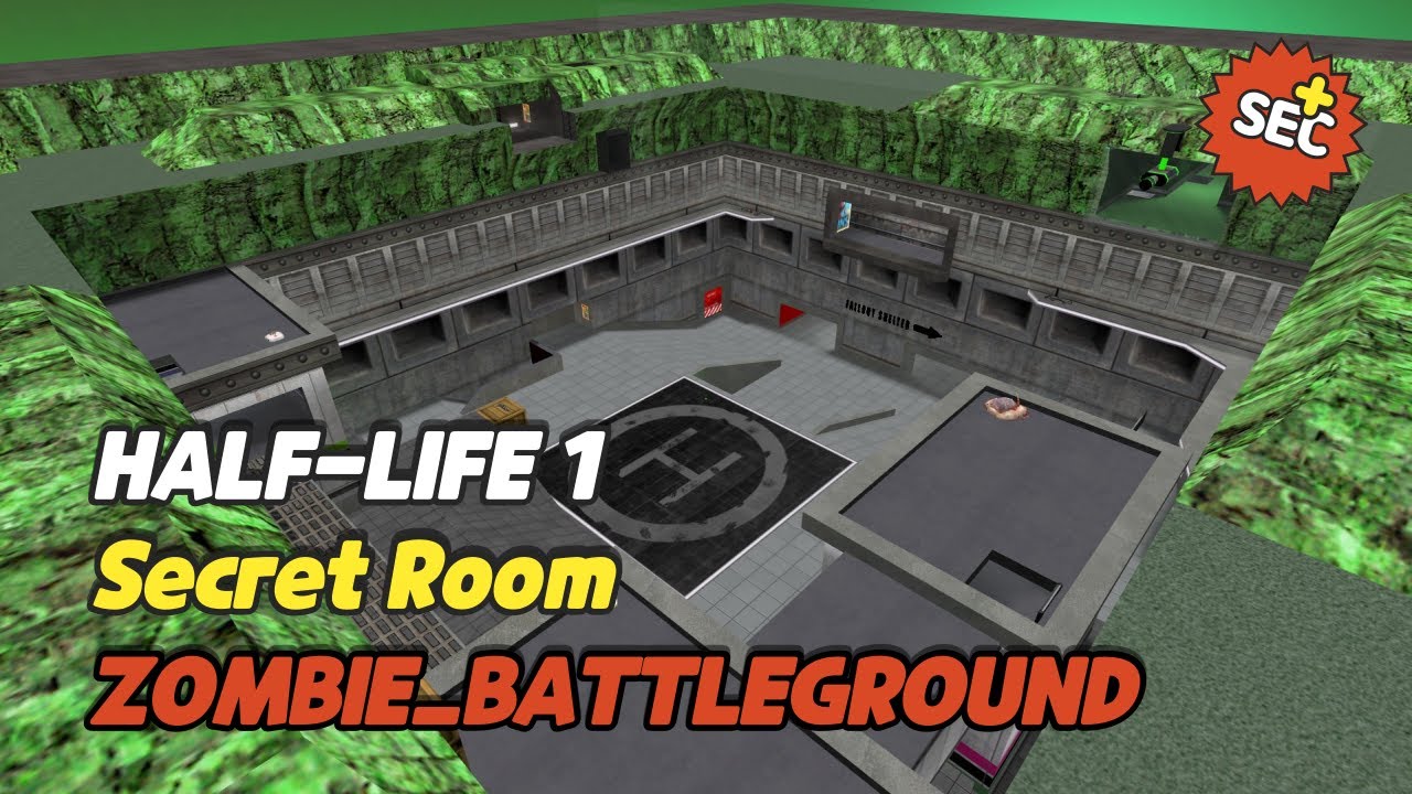 🔑HALF-LIFE 1 Secret Room (zombie_battleground) - YouTube