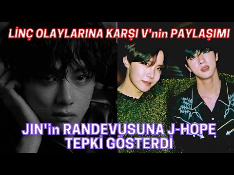 Olaylar üzerine gelen V paylaşımı, Yoongi geri döndü. Hobi ve Jin insta tepkisi. Günün özeti...