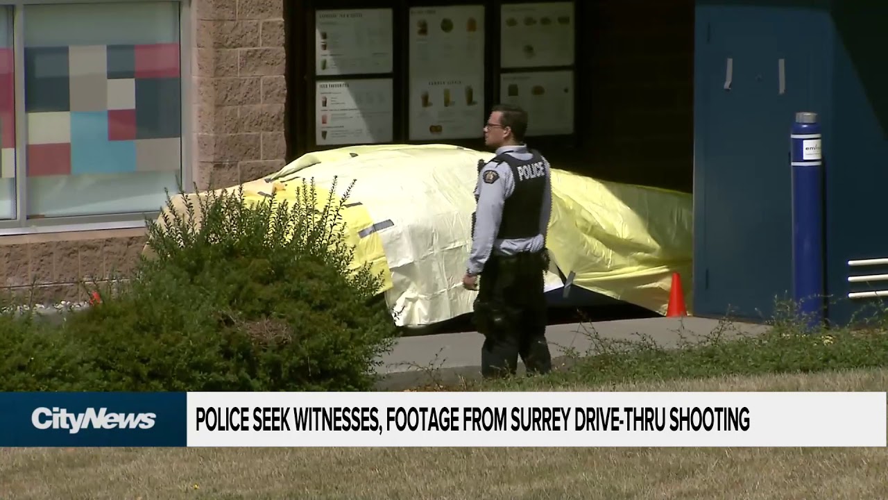 Two charged in South Surrey gang-related shooting - YouTube