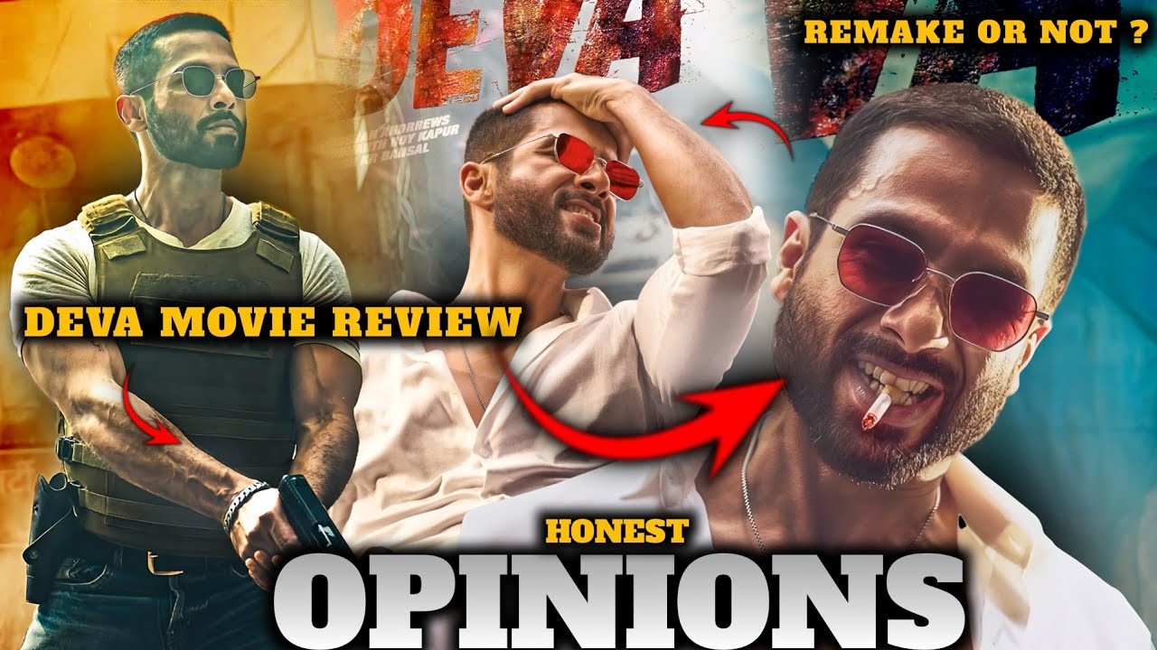Deva Movie Review|Deva Review|Deva Full Movie Review|Shahid Kapoor|Pooja Hegde #review #movie # ...