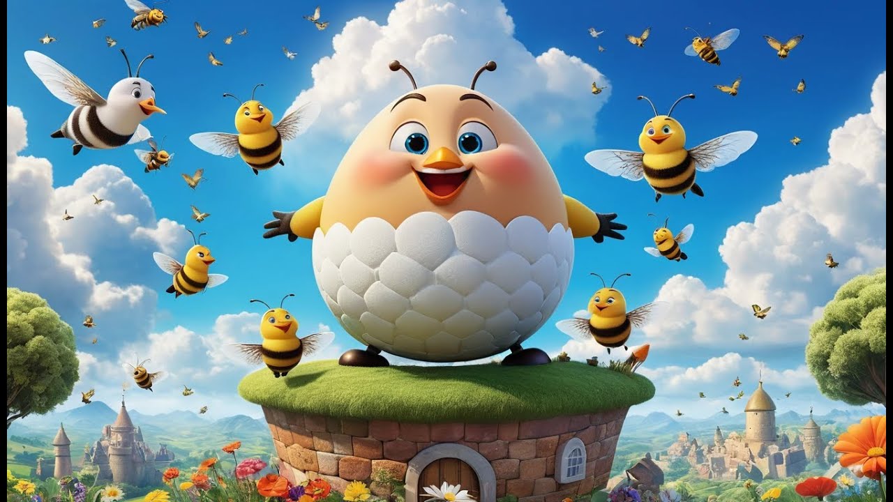 Humpty Dumpty’s Big Balloon | Fun Adventure Song for Kids | Humpty ...