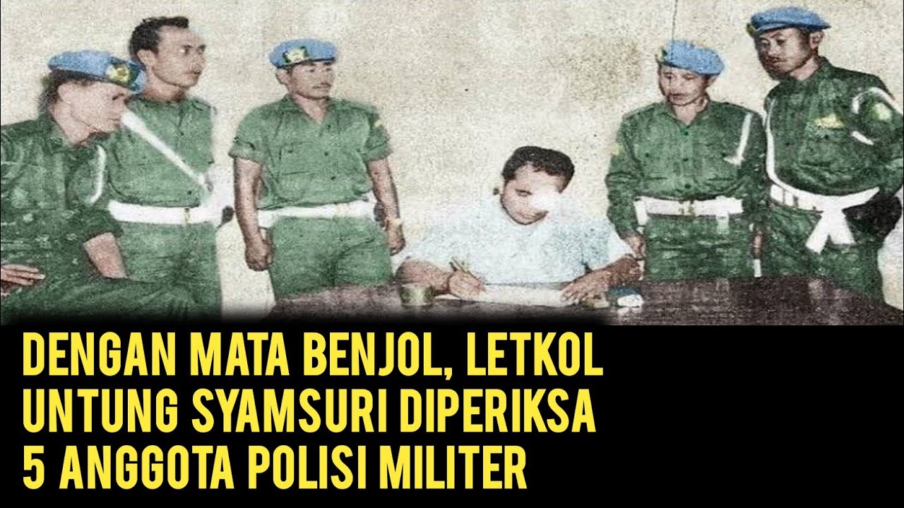 Inilah Lima Anggota Polisi Militer yang Pertama Kali Periksa Letkol ...
