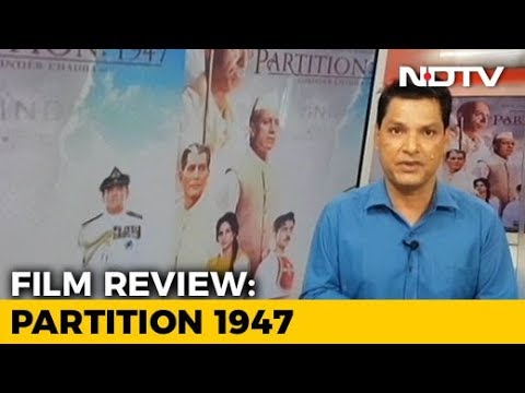 Movie Review - Partition: 1947 - YouTube