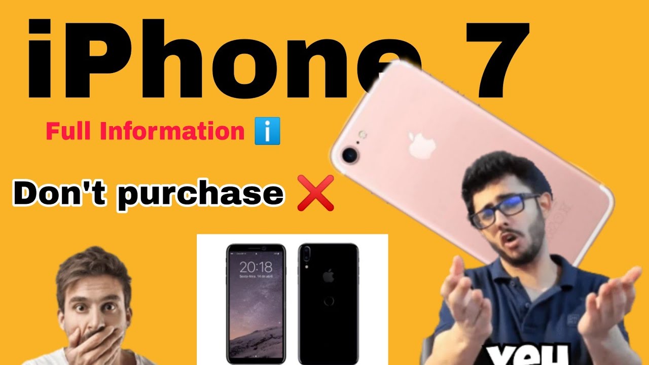 Full Information Of IPhone 7 New Model In This video. ☝🏻 - YouTube