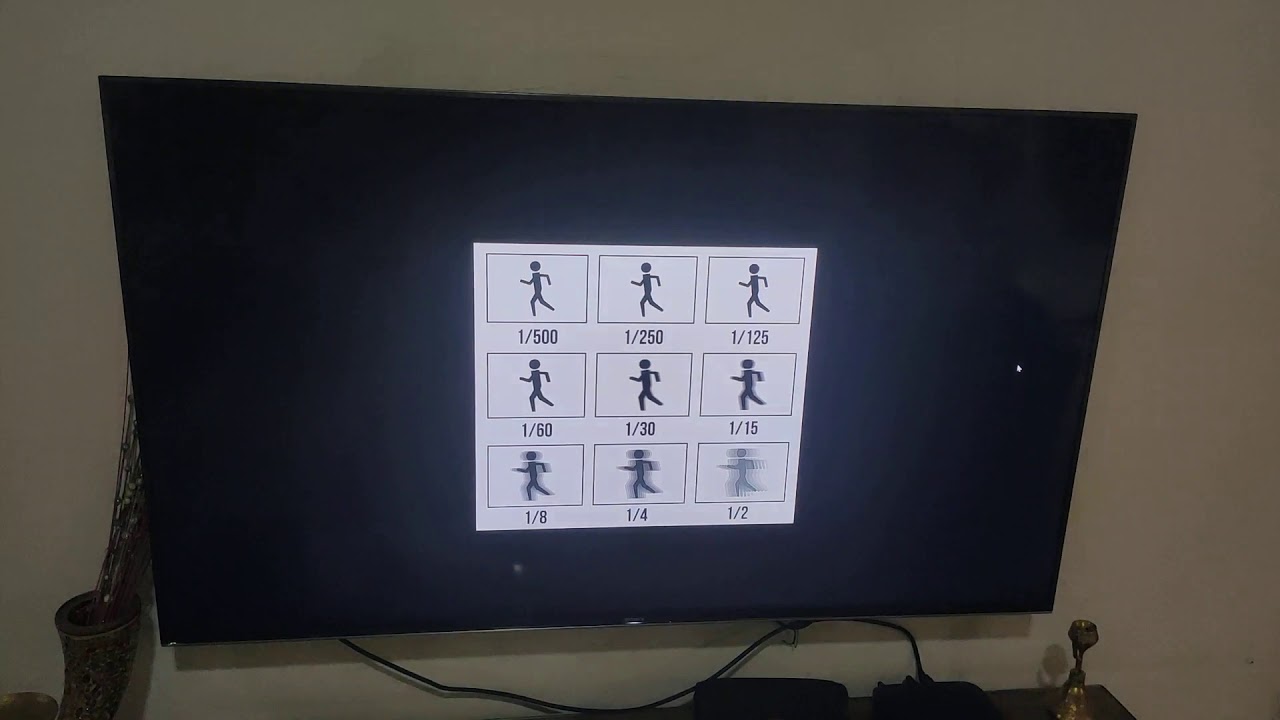 Sony x950g judder - YouTube