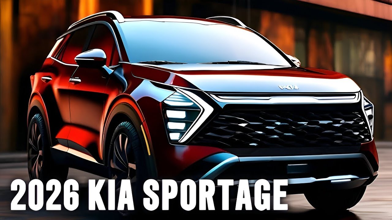 2026 Kia Sportage: Redesigned Exterior and Interior Features - YouTube