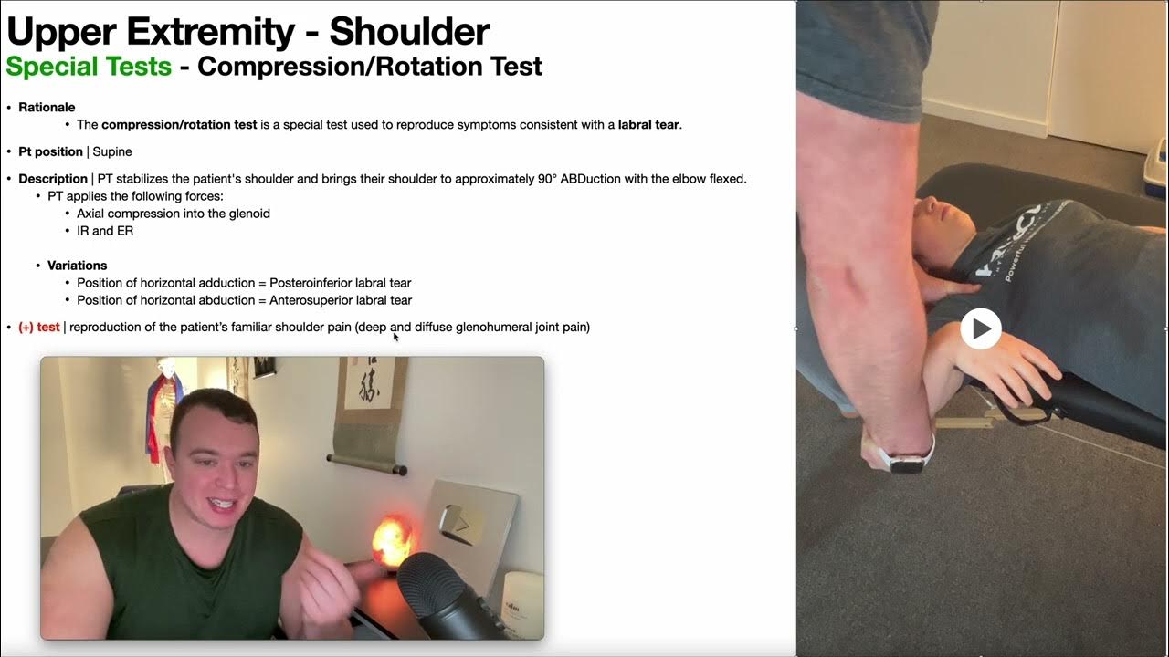 Compression/Rotation Test for Labral Pathology EXPLAINED - YouTube