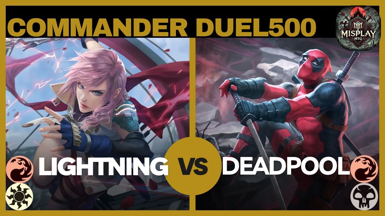 DUEL COMMANDER 500 - LIGHTNING X DEADPOOL - YouTube