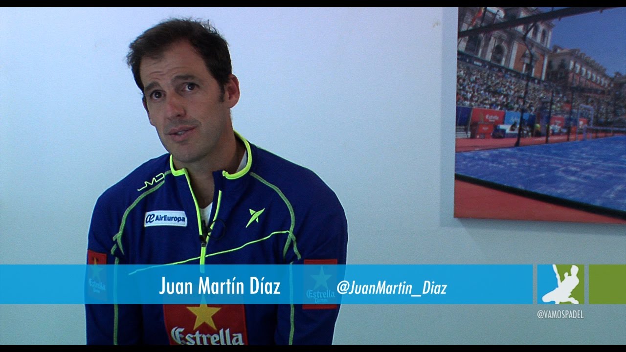 Vamos Pádel. Conoce a Juan Martín Díaz - YouTube