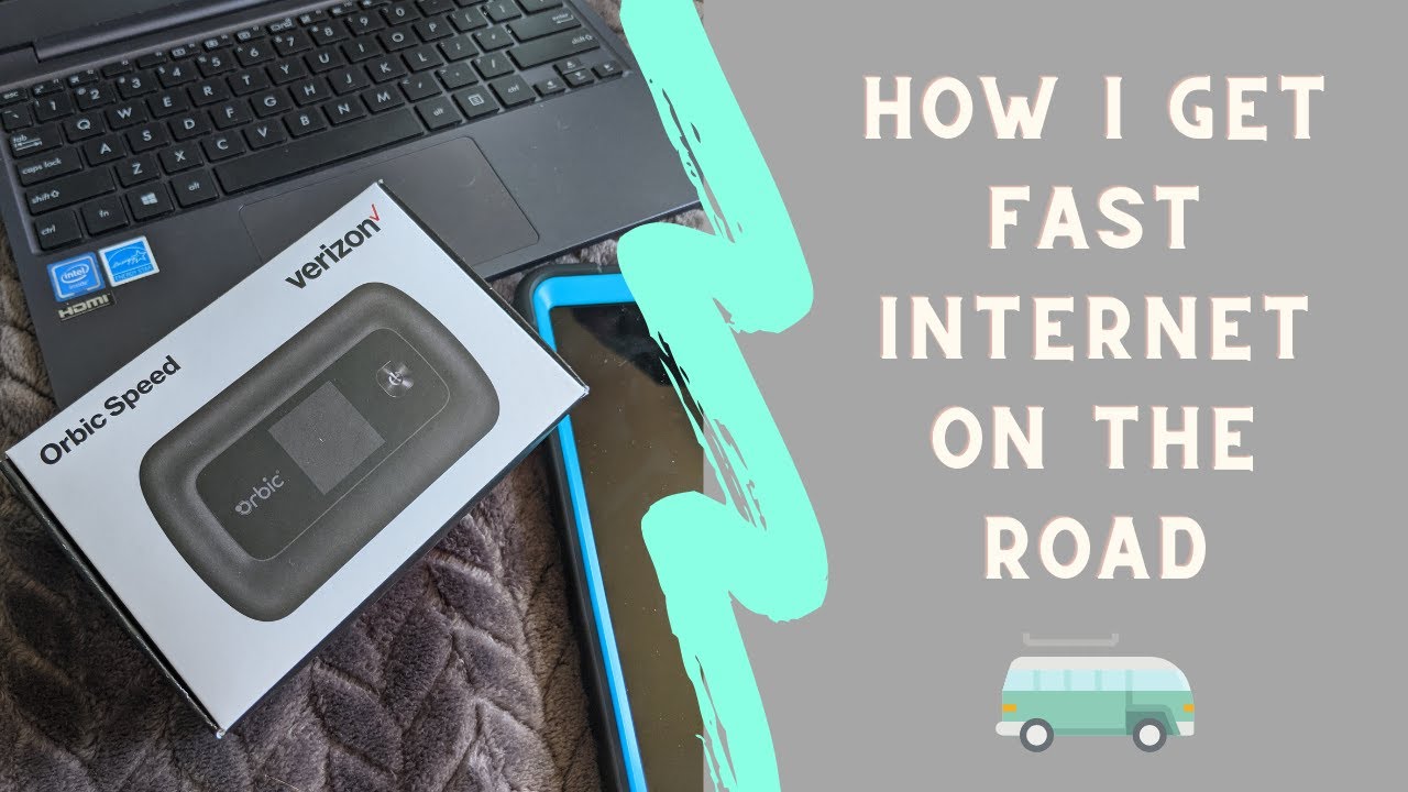 How I Get Fast Reliable Internet On The Road | Van Life | Verizon ...