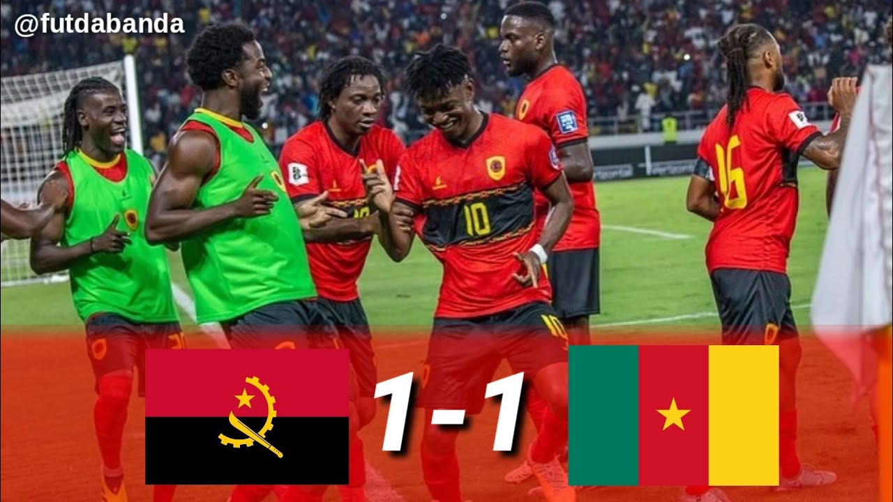 ANGOLA 1x1 CAMARÕES • APURAMENTO COPA DO MUNDO 2026 - YouTube
