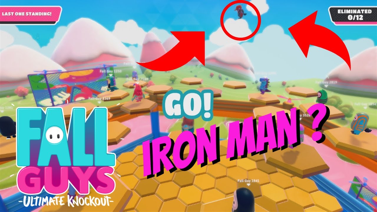 Fall Guys ~Iron Man hack~ fall guy 6642 - YouTube