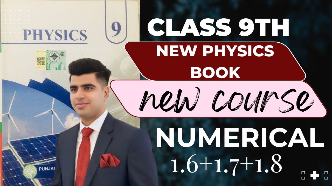 Class 9th New physics book Chapter 1 Problem 1.6+1.7+1.8 || PCTB - YouTube