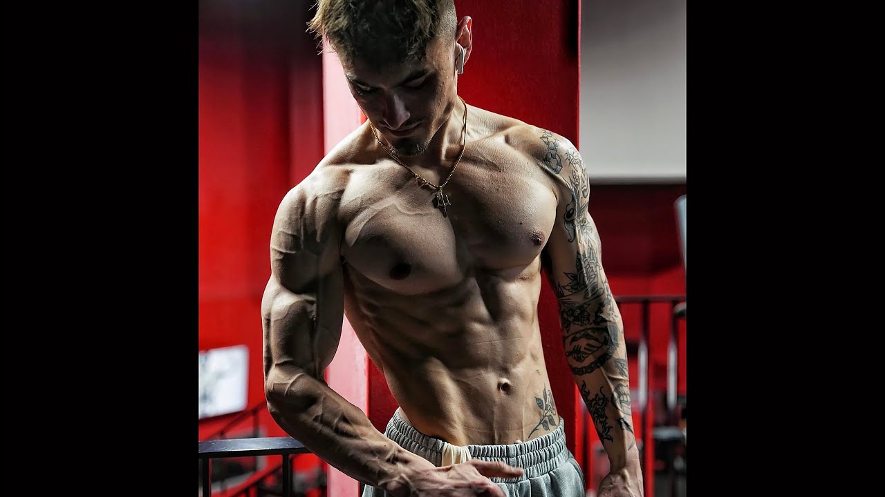 Bodybuilding Fitness Model Super Shredded Abs Ethan Marino Styrke ...