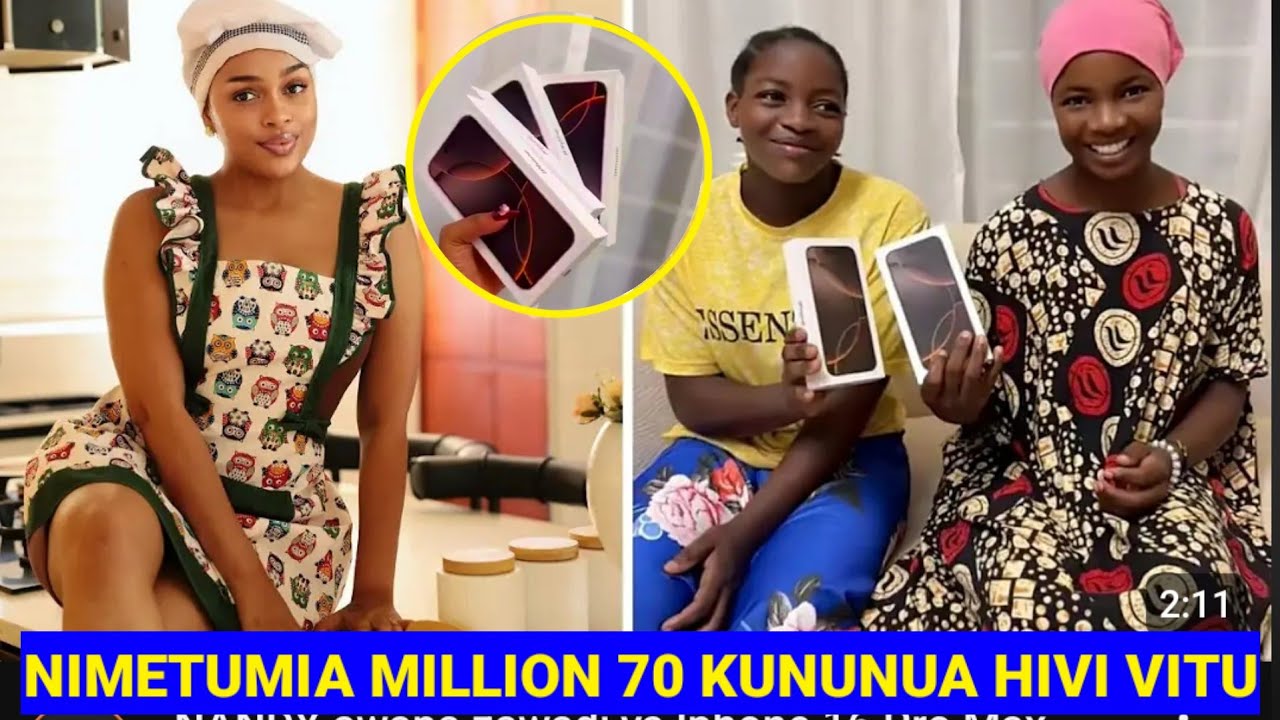 NANDY; NDIYO MSANII WA KIKE ANAETUMIA pesa nyingi kwa siku, iPHONE 16 ...