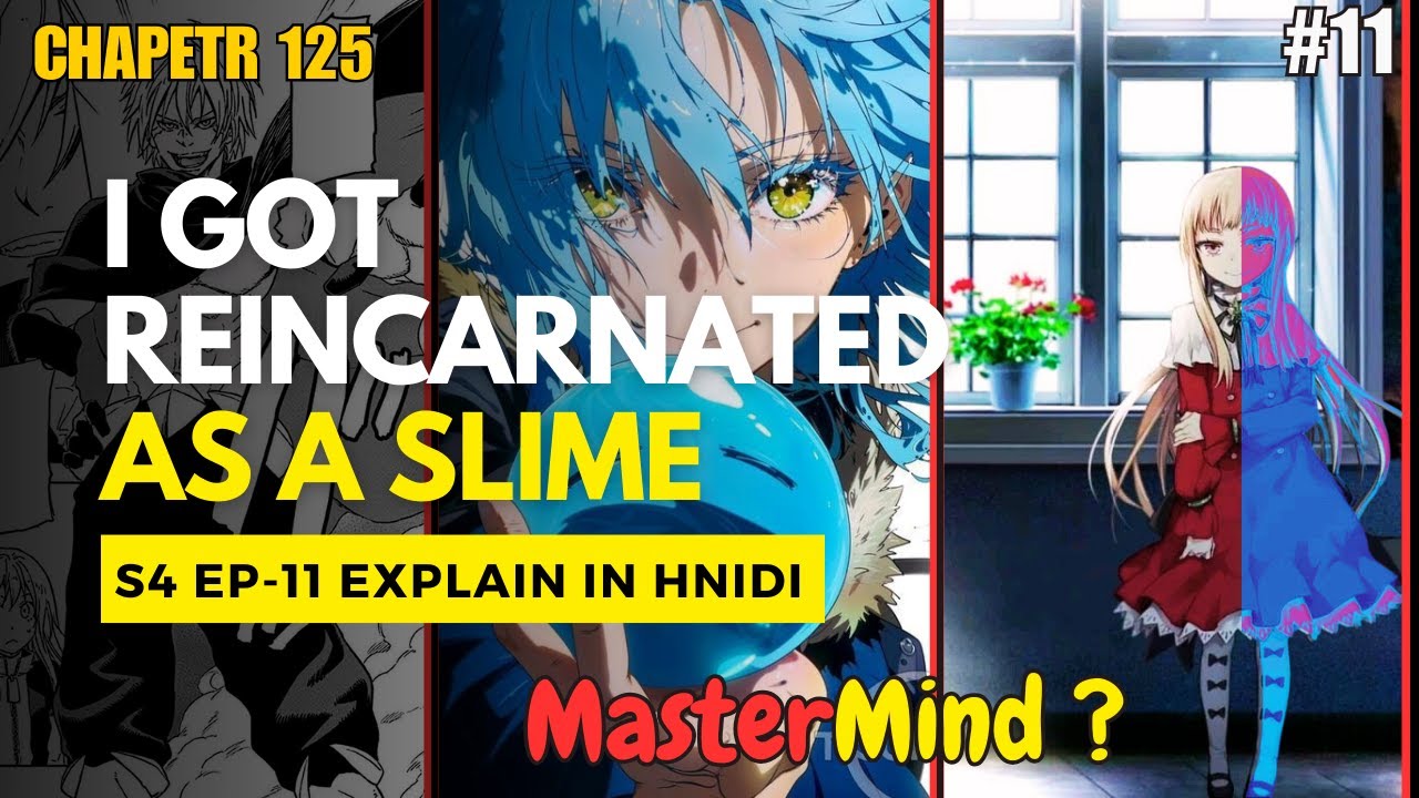 S4 Ep11 | Chapter 125 | Mastermind ? | Reincarnated as a Slime Explained in Hindi - YouTube