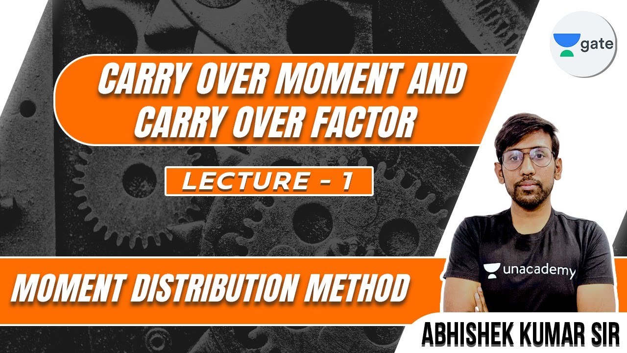 Carry Over Moment & Carry Over Factor | L - 1 | Moment Distribution ...